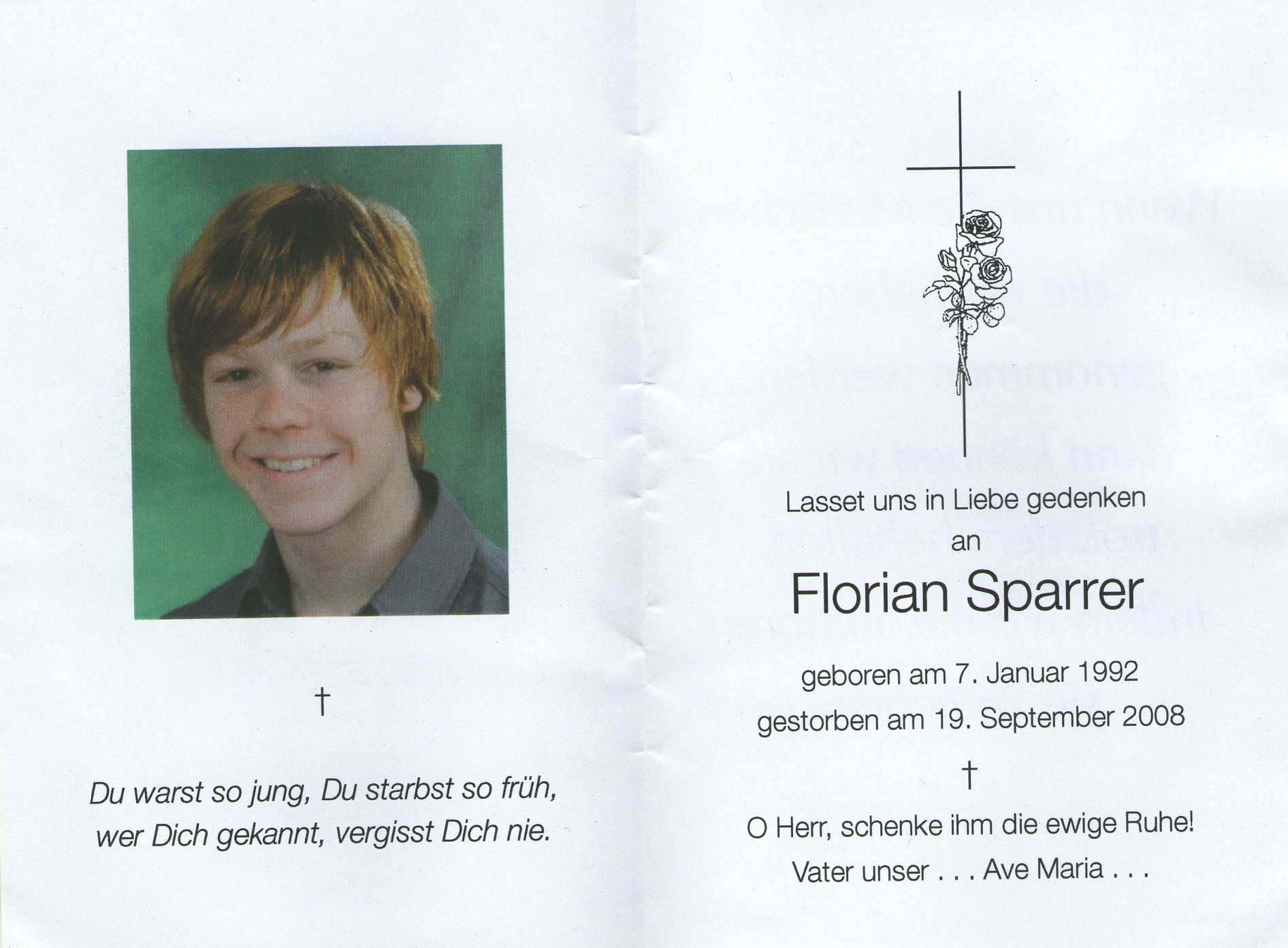 iN MEMORiAM – Wasserwacht Parkstetten